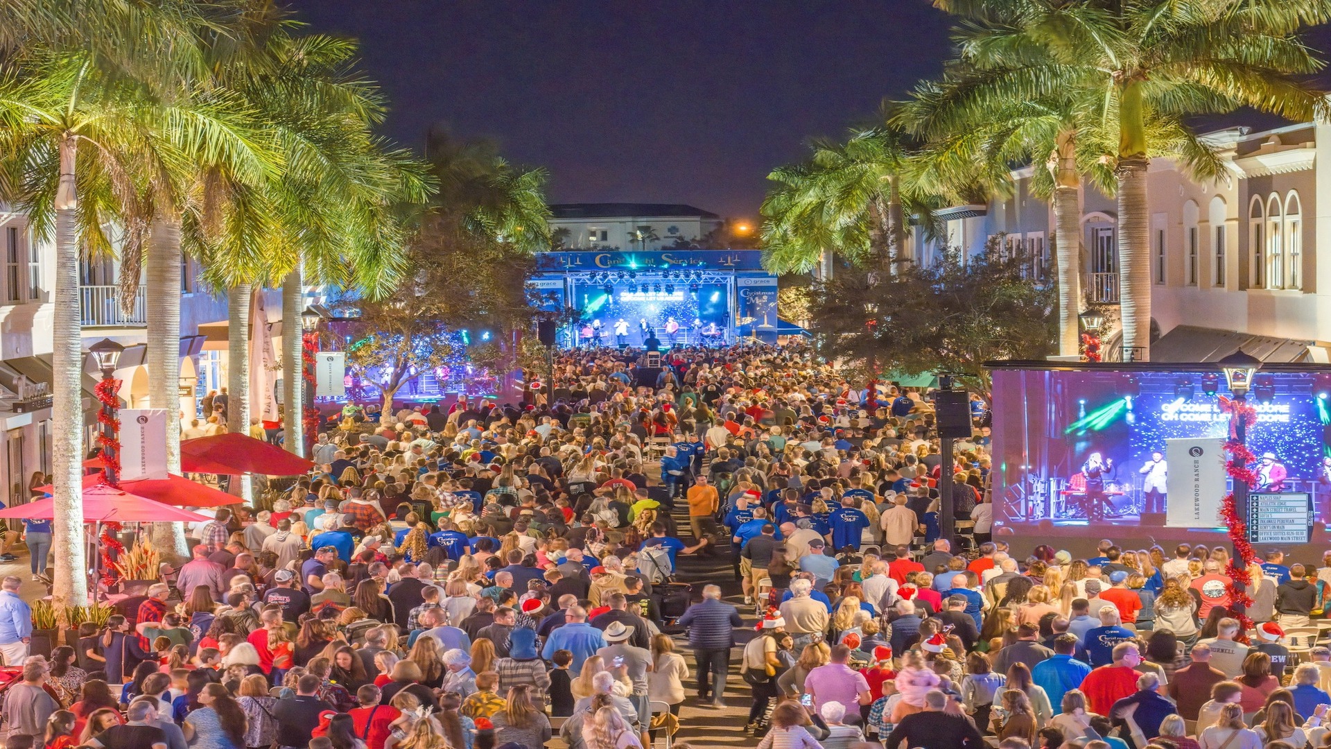 Lakewood Ranch's Main Street transforms into massive holiday party ...